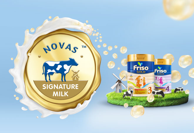 Friso® NOVAS™ Signature Milk - High Quality Formula Milk | Friso